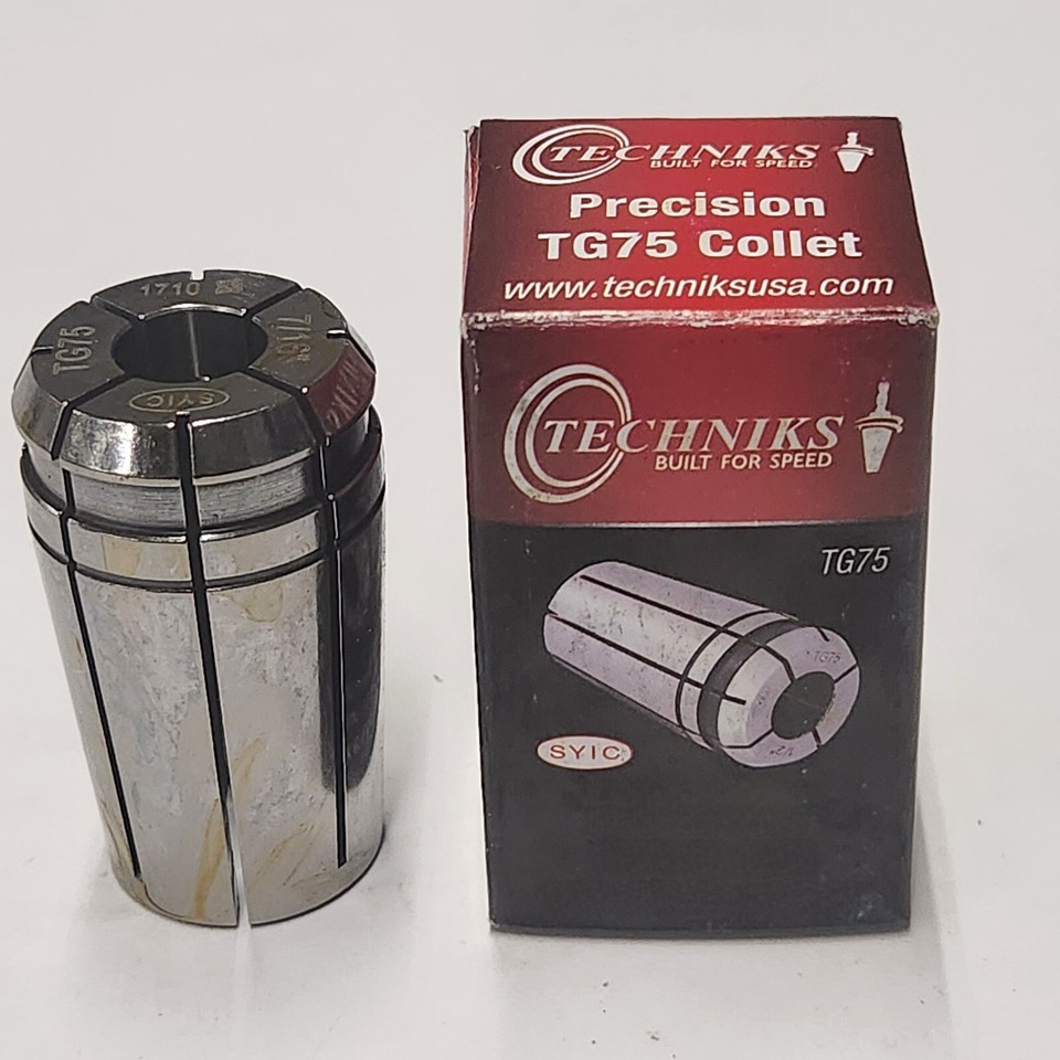 1/4" TG75 Techniks Collet 04008-1/4 Precision ground from high carbon steel | eBay
