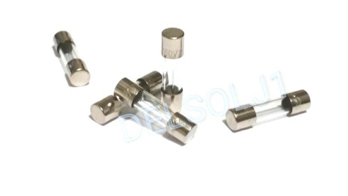 LOT OF 5 LF F6.3AL250V P F 6.3AL 250V LITTELFUSE FUSES 5mm x 20mm long ...