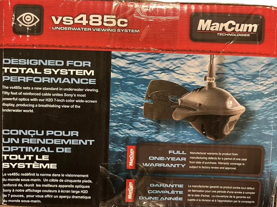 New MarCum VS485C Color Underwater Fishing Camera | eBay