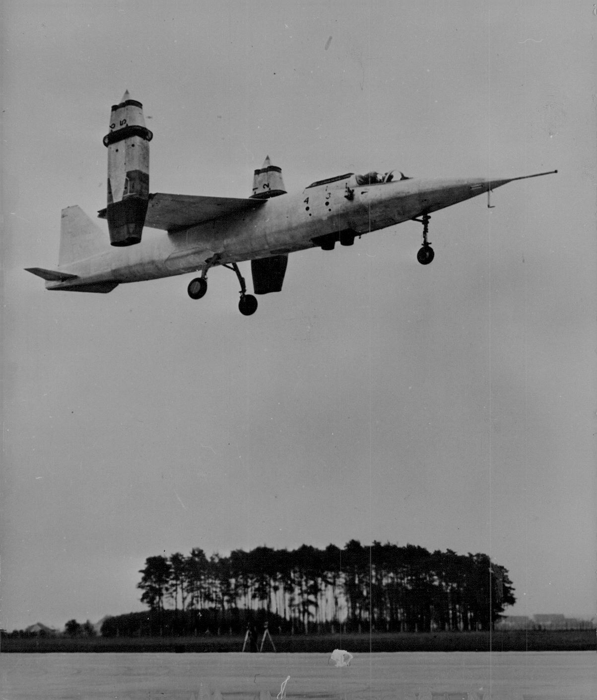 1963 Swivel Engined VTOL Plane Rolls Royce Jet Engines Press Photo | eBay