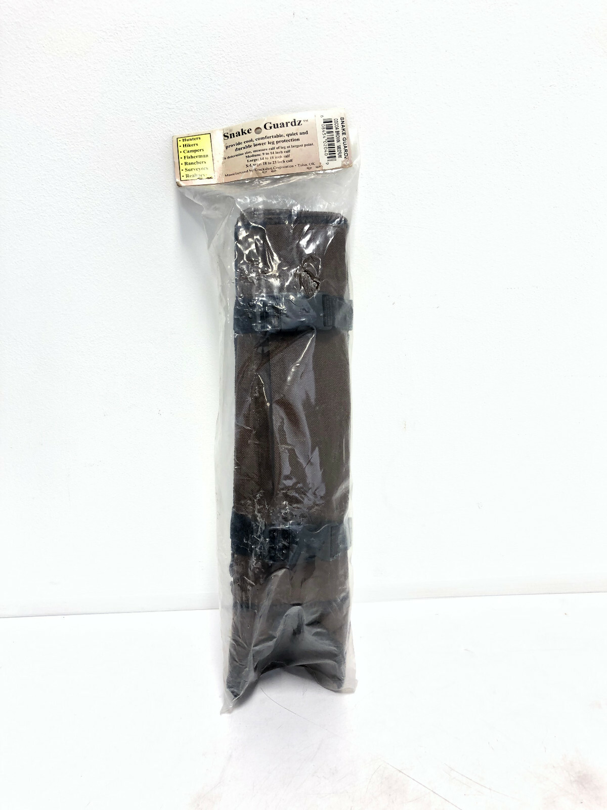 NEW Snake Guardz R-2040 Cocoa Brown Size M Medium Leg Protectors PPE ...