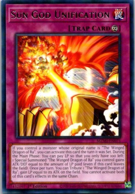 Yu-Gi-Oh Sun God Unification MZMI-EN071 Maze of Millennia Yugioh Free ...