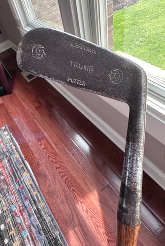 Vintage Trump Putter Crescent Moon Logo Hickory Shaft | eBay