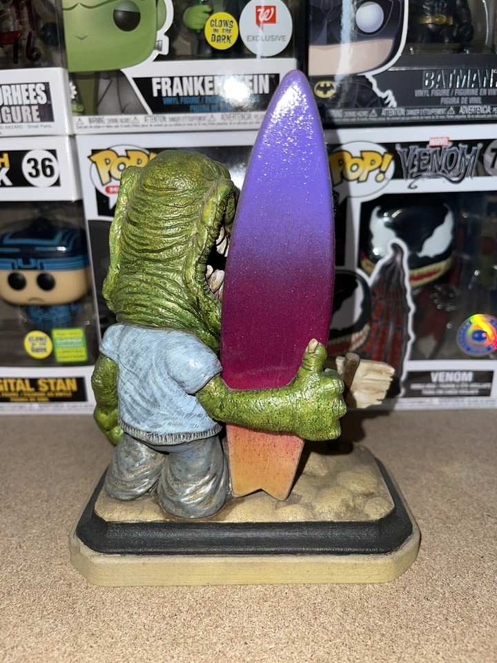 2018 Monster Custom Art Resin Rat Fink Weird Ohs Surf Fink 1/1 Ed Roth ...