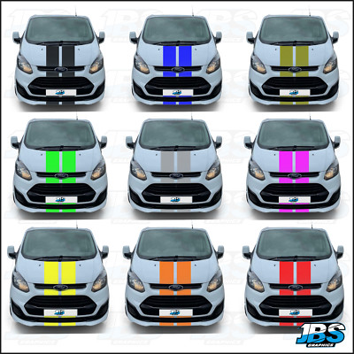 Van Bonnet Stripes Decals Graphics Vinyl Stickers Custom Style | eBay UK