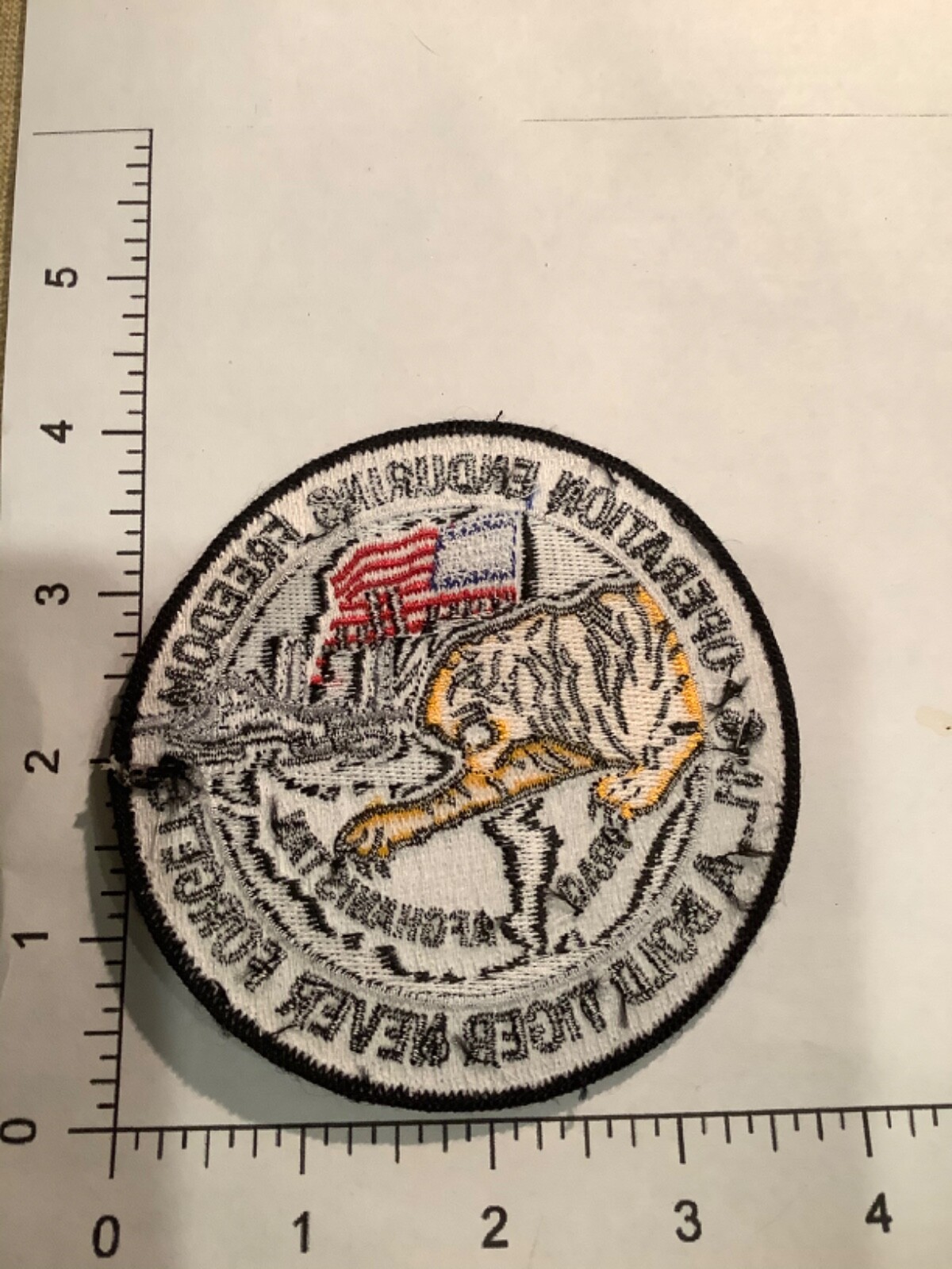 OPERATION ENDURING FREEDOM PATCH CC | eBay