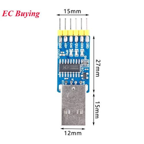 3-in-1 CH340 USB Serial Port Converter Multi-Function Communication ...