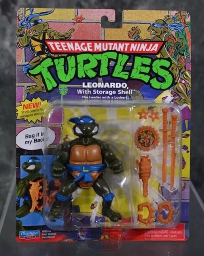 Teenage Mutant Ninja Turtles Storage Shell Leonardo TMNT Playmates | eBay