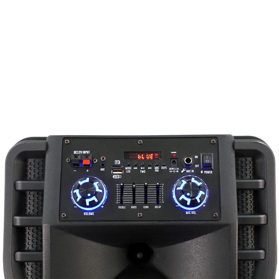 8000W Portable Bluetooth Party Speaker Sub Woofer Heavy Bass Sound ...