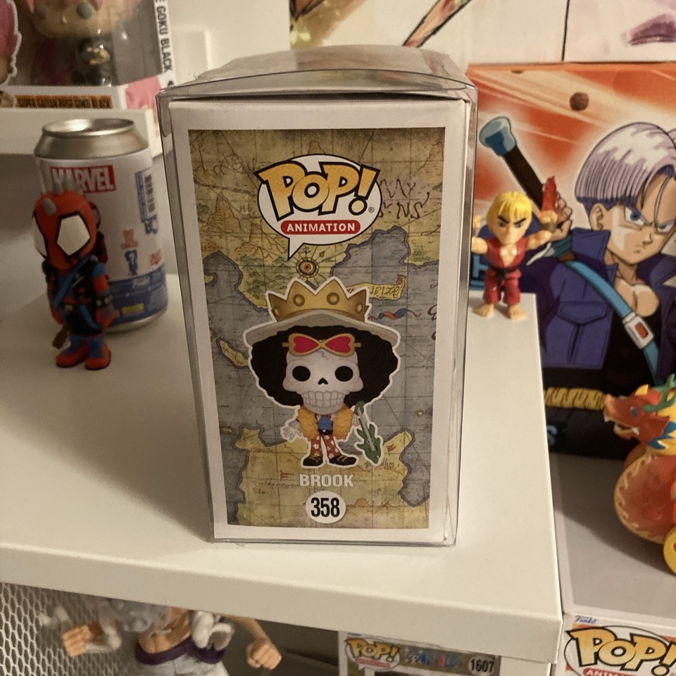 One Piece Brook Fall Con Exclusive Funko Pop #358 | eBay