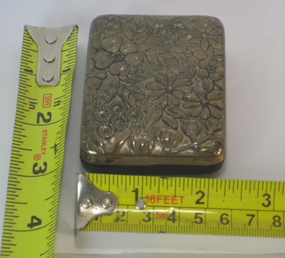 Vintage GORHAM Sterling Silver KEY HOLDER CASE #47 Floral Pattern | eBay