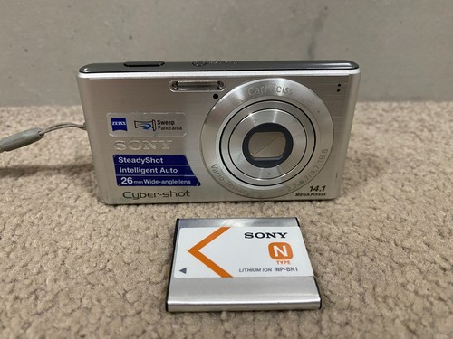 Sony Cyber-Shot DSC-W530 Digital Camera 14.1MP Silver | eBay Australia