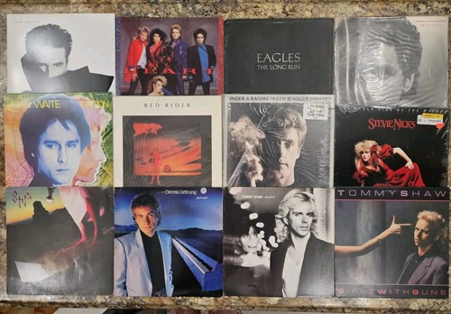 25 80s Pop Rock Vinyl Record Album LP Lot | eBay