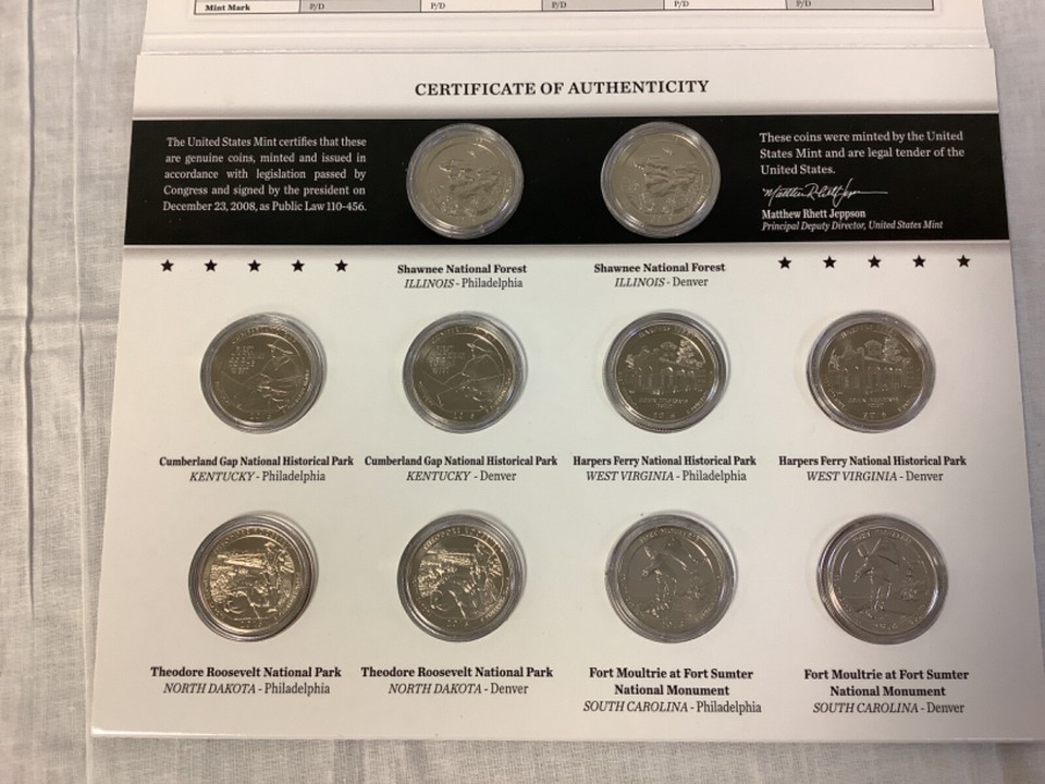 2016 ATB State Quarters Set!! **TEN COIN SET** | eBay
