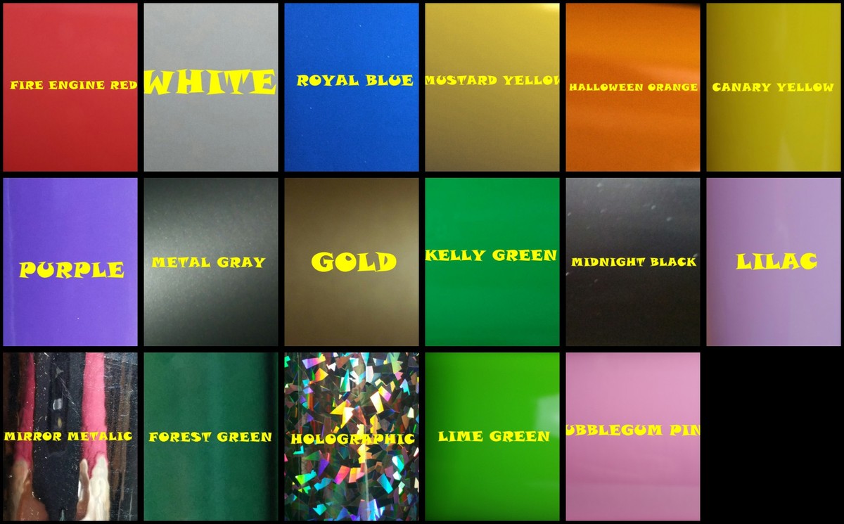 Maaco Color Chart