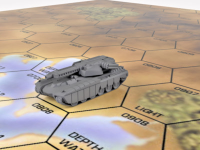 Myrmidon Medium Tank | 6mm 1:285 Scale Vehicle | Battletech Miniature ...