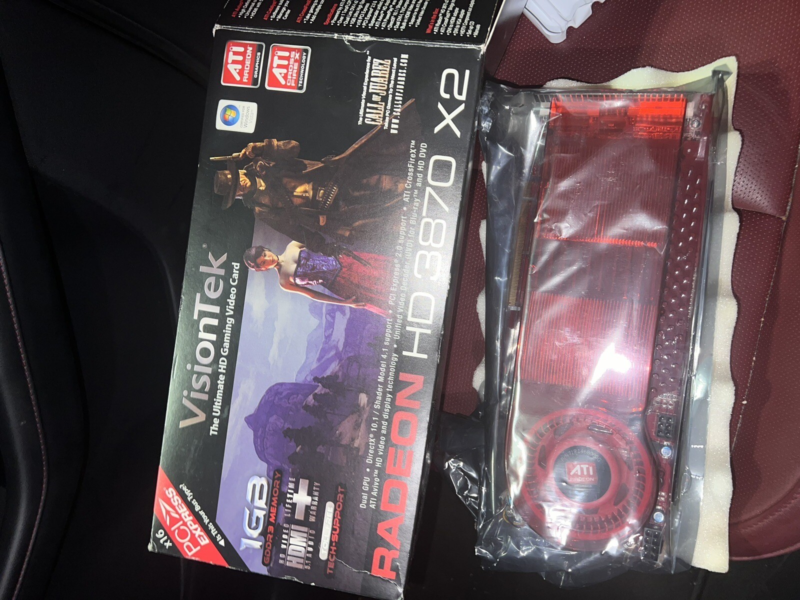 VisionTek ATI Radeon HD 3870 (900226) 512MB GDDR4 SDRAM PCI Express x16 ...