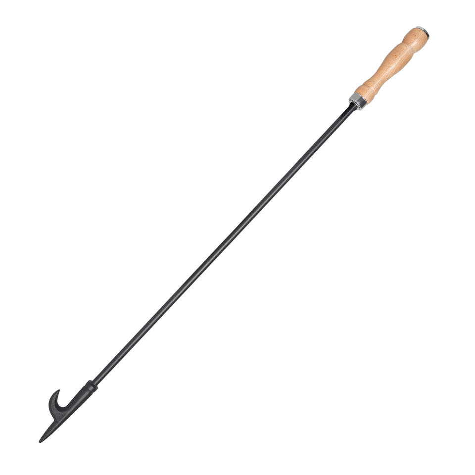 Heavy Duty Steel Long Fire Pit Poker Stick Fireplace Wood Stove ...