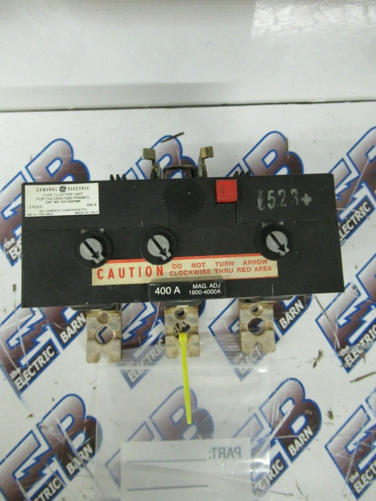 GE TLC434T400 TRIP UNIT, 400 AMP FOR THLC TYPE BREAKER- WARRANTY | eBay