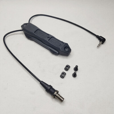 for SF M300 M600 Light MAWL PEQ15 Flashlight DC Plug Hot Button Switch ...