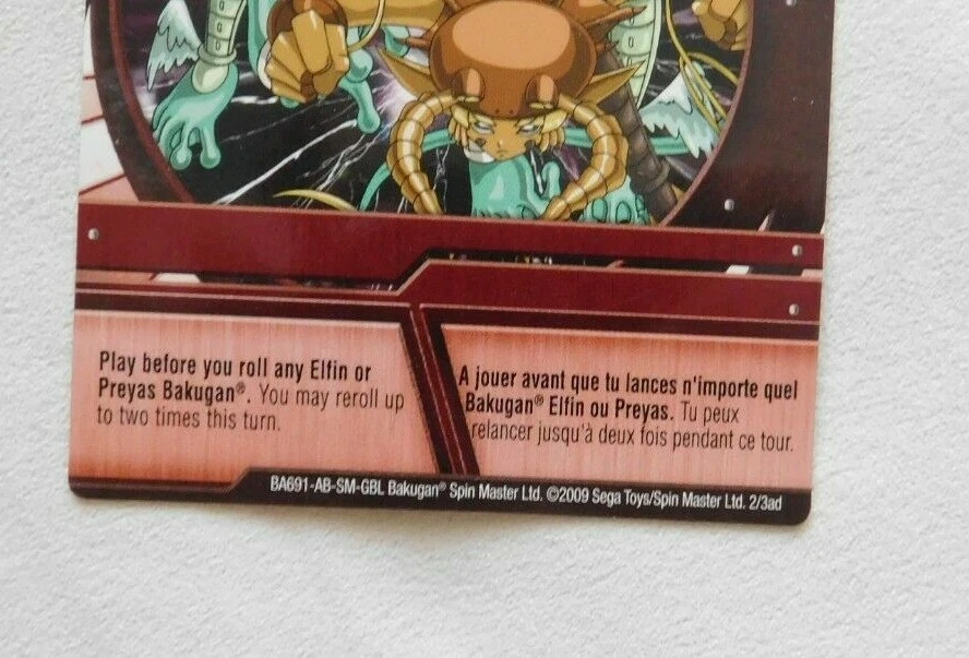 Bakugan Preyas And Elfin