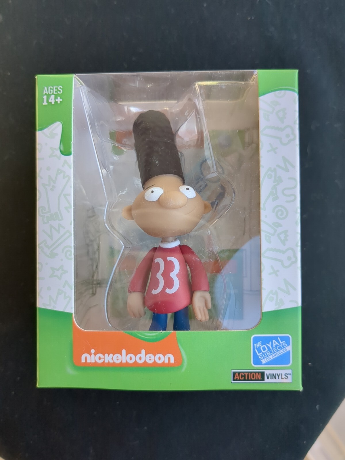 Nickelodeon Gerald - Hey Arnold 1/12 Vinyl Figure 3 Inch Toy Mini New ...