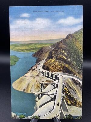 COOLIDGE DAM, ARIZONA-35 - Antique Postcard, unused | eBay