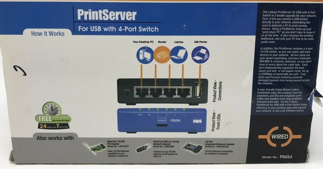Linksys Router (PSUS4) for sale online | eBay