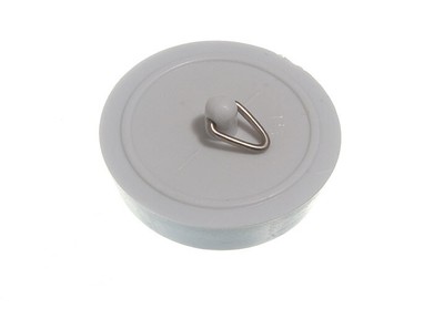 NEW 24 X Basin Bath Plugs Sink Stopper White Plastic 44mm 1 3/4 Inch ...