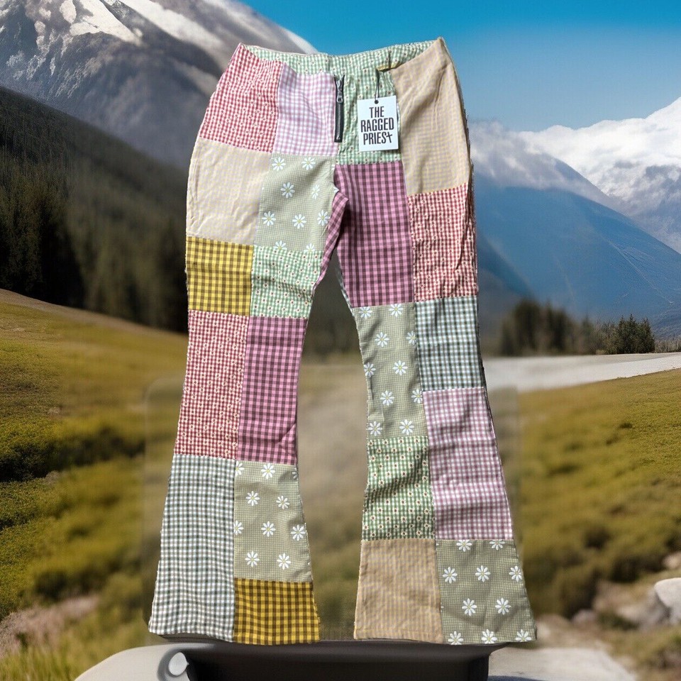 The Ragged Priest Patchwork Pants - Size 12 - New With Tags | eBay