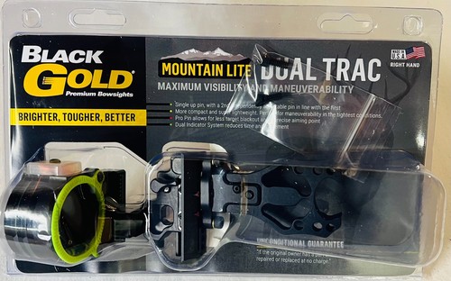 Black Gold Mountain Lite Dual Trac 2 Pin Movable .019 RH Standard Mount ...