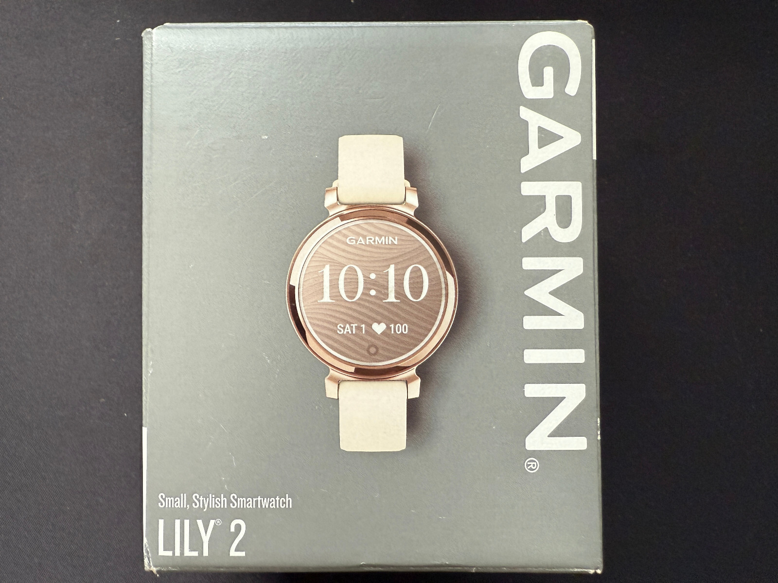NEW Garmin Lily 2 Women Small Stylish Smartwatch Fitness Cream Gold | eBay