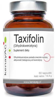 TAXIFOLIN 92% (Dihydroquercetin) 50mg 60 Capsules - Dietary Supplement ...