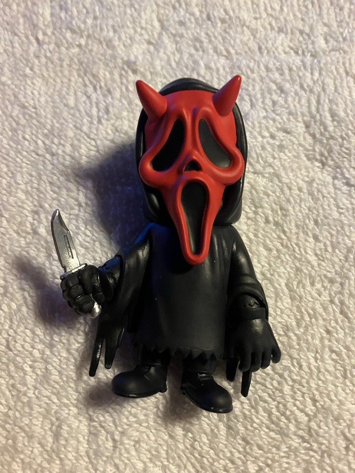 CultureFly Ghost Face Scream Mystery Vinyl Figure Ghostface Red Devil ...