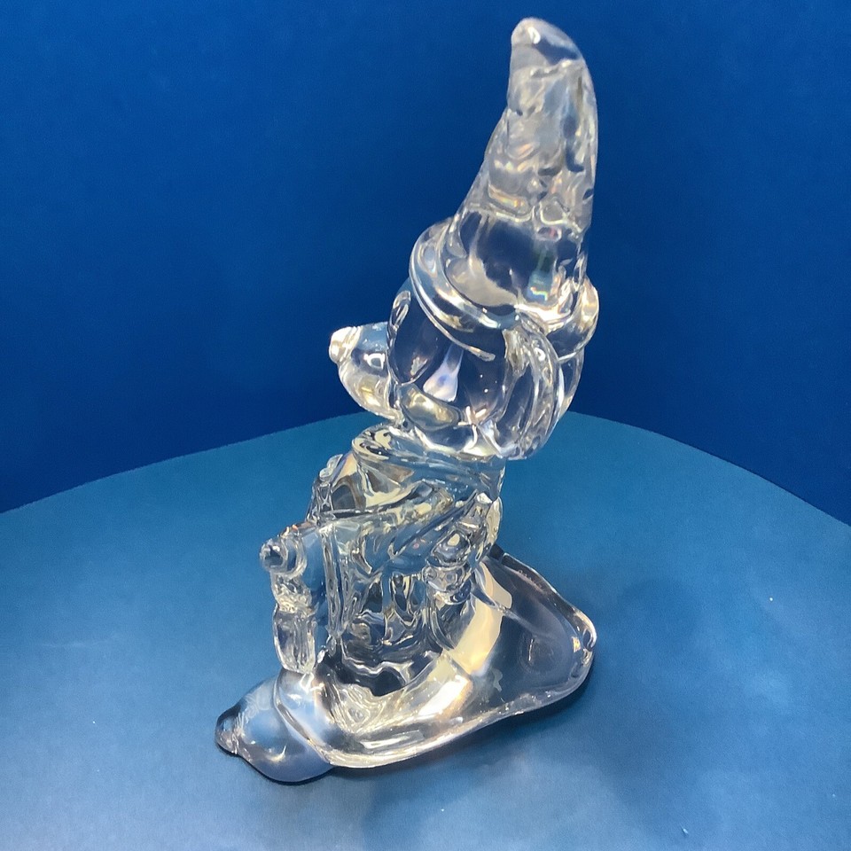 Waterford Disney Sorcerer Mickey Crystal Figurine 9" Limited Edition ...