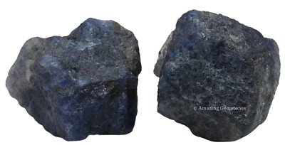 Iolite Raw Crystals and Healing Stones Natural Rocks DIY Raw Stones (2 ...