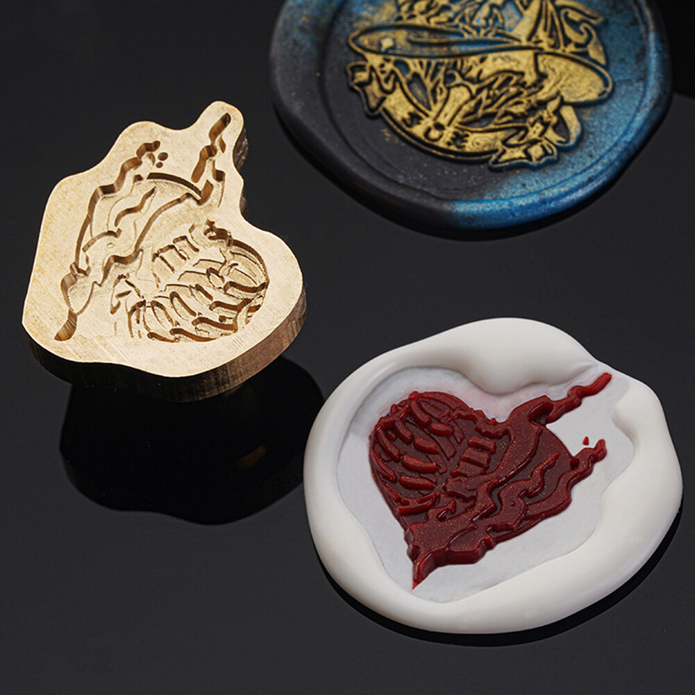 DIY Seal Head Envelope Decorative Metal Art Seal Head for Packaging ...