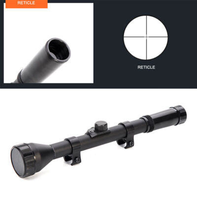 Telescopic Scope Sight Air Gun Rifle Hunting Target 4X28 Riflescope UK ...