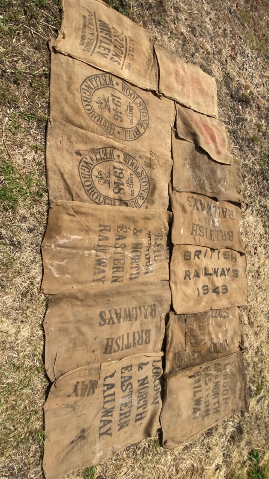vintage hessian sacks Job Lot | eBay UK
