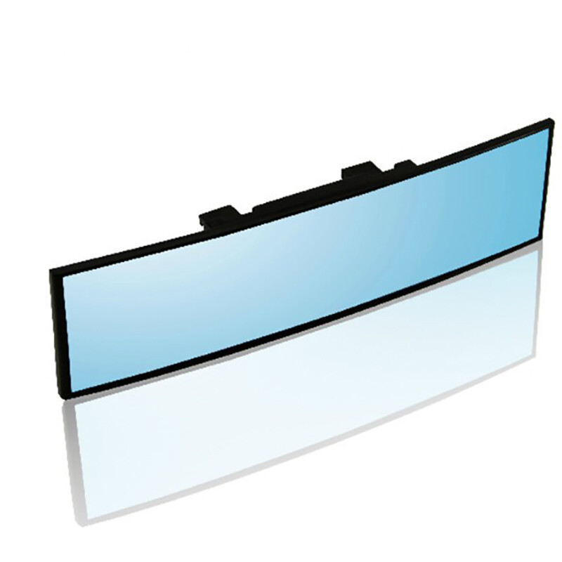 Car Curved Plane Mirror Anti-Dazzle Reflector Large Field Rear ...