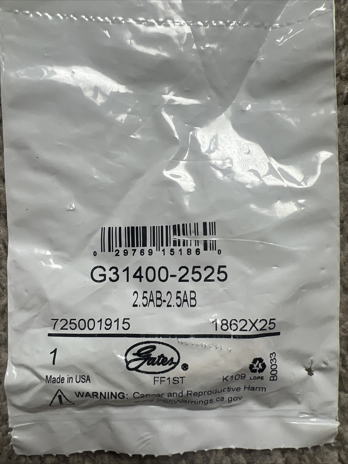 Hydraulic+Coupling+%2F+Adapter+Gates+G31400-2525 for sale online | eBay