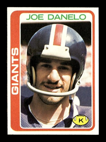 1978 Topps #472 Joe Danelo New York Giants EX Football Card *H712 | eBay