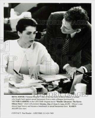 1996 Press Photo Scene from the movie Hostile Advances: The Kerry ...