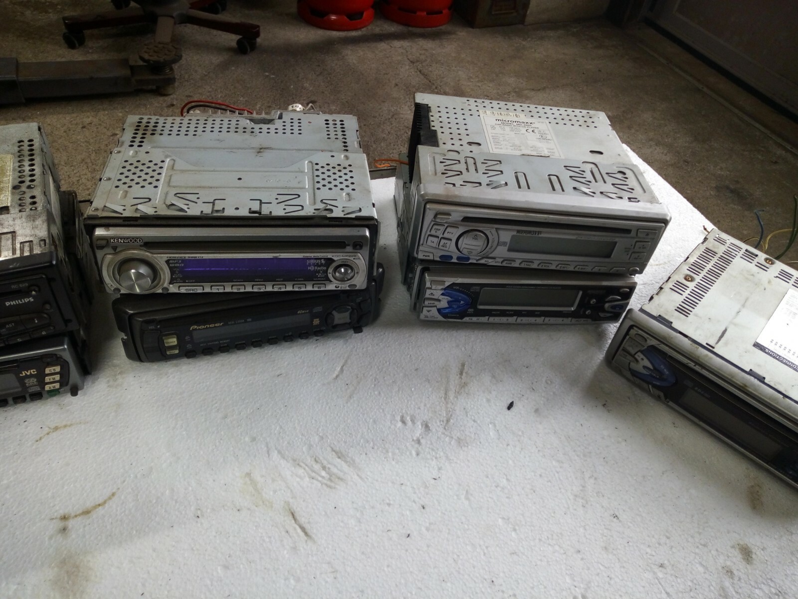 9x Radio Mc Cassetta CD sony JVC Kenwood Philips Pioneer | eBay