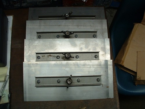 SET 4 CONCRETE CEMENT FLOOR MACHINE FINISHING POWER TROWEL FLOAT BLADES ...