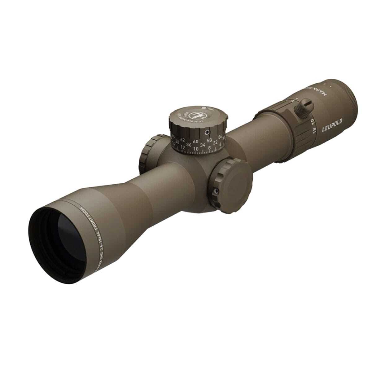 LEUPOLD Mark 5HD 3.6-18x44mm FFP PR2-MIL Reticle Dark Earth Riflescope ...