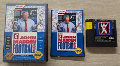 1993 Sega Genesis John Madden Football '93 CIB Limited Edition L16736 14633071542| eBay