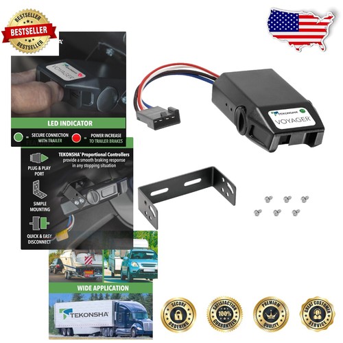 Voyager Proportional Electric Brake Controller for 1-4 Axles - Easy ...