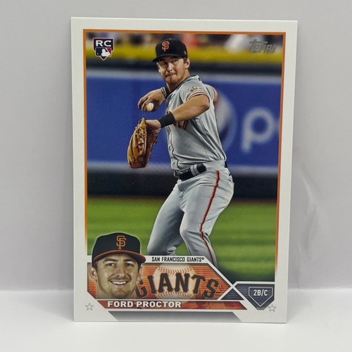 2023 Topps Series 2 Baseball Ford Proctor Base RC #472 San Francisco ...
