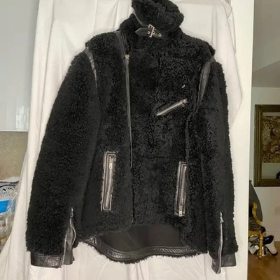 Diesel Black Gold Fur Jacket | eBay